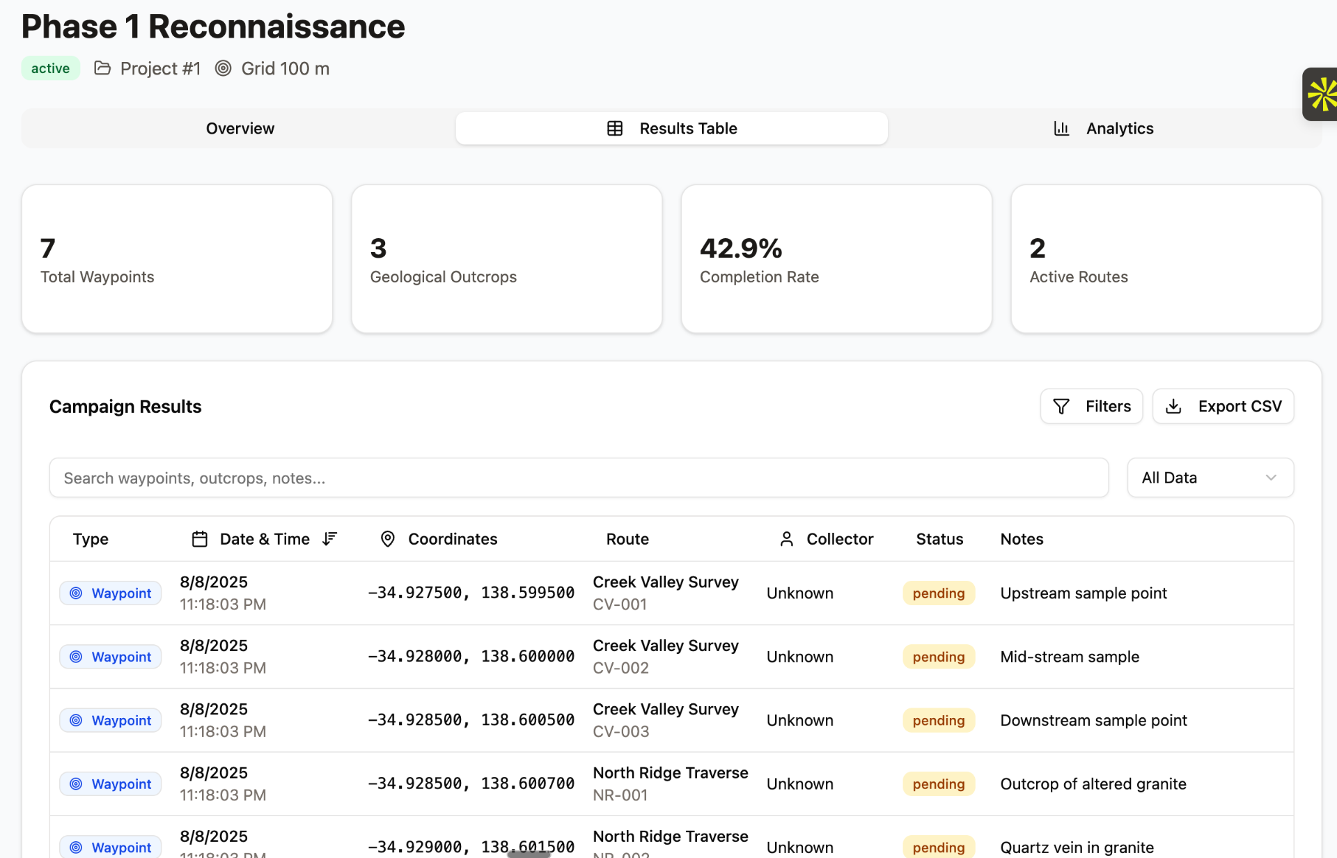 Geological Field Mapping Software | Offline GPS Geology App | LithoLog