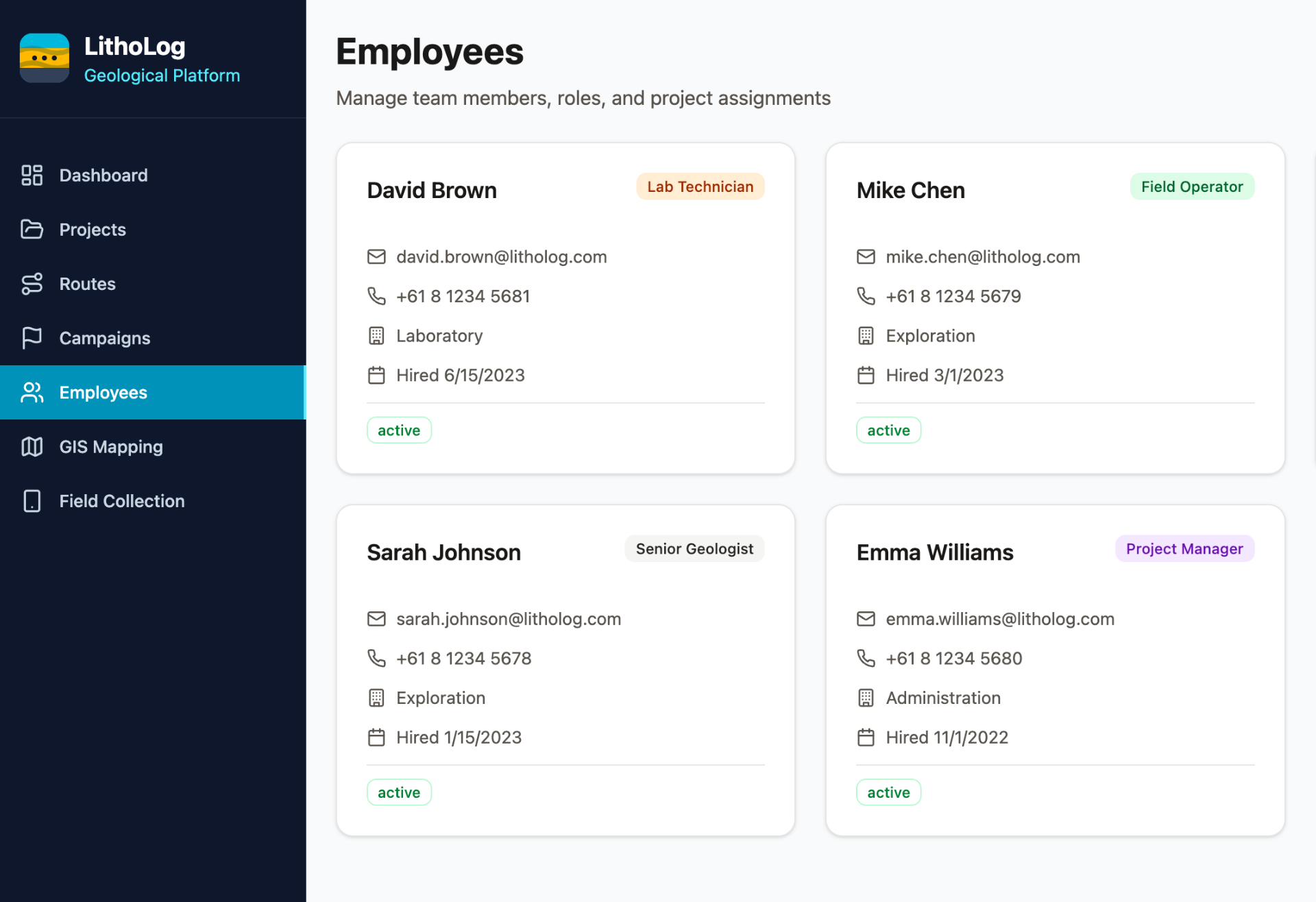 Geological Field Mapping Software | Offline GPS Geology App | LithoLog